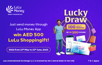 LuLu Money Lucky Draw – Win AED 500 Shoppingift Vouchers